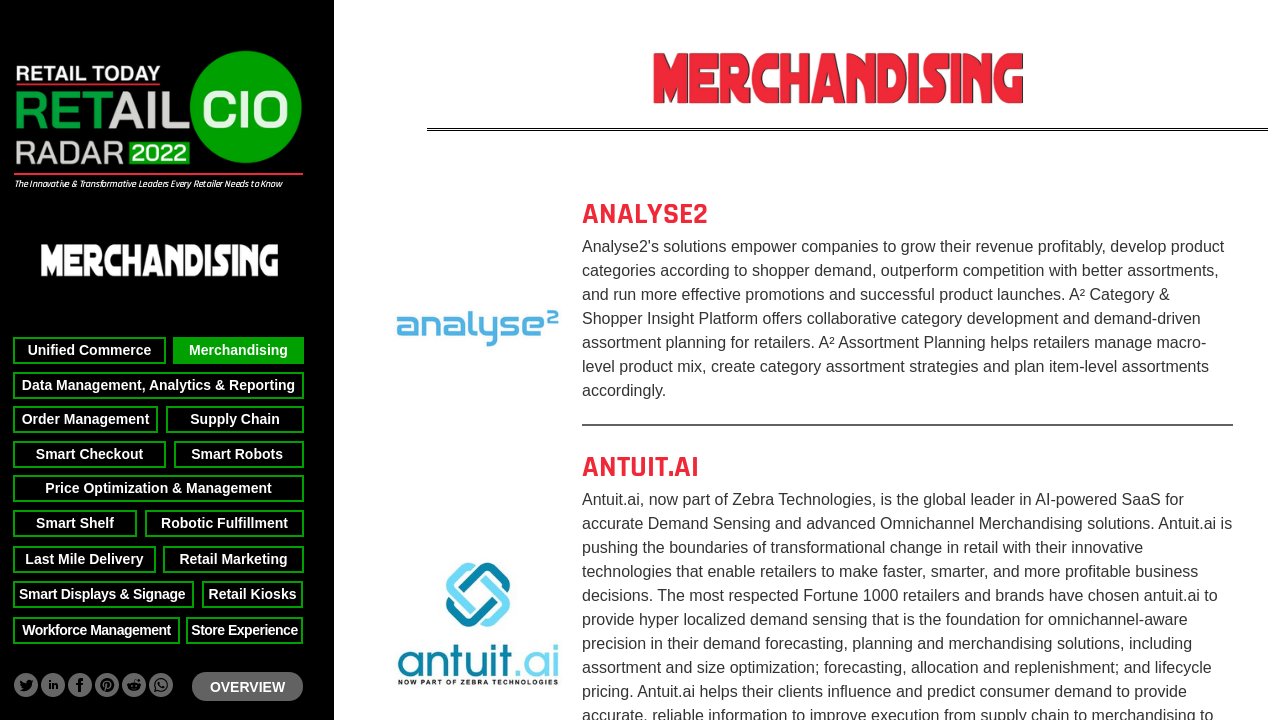 Merchandising - CIO Radar 2022