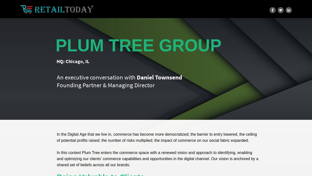 Plum Tree Group - eCommerce Special Edition