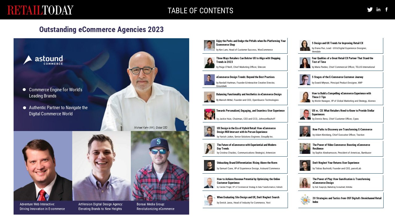 COVER - eCommerce 2023