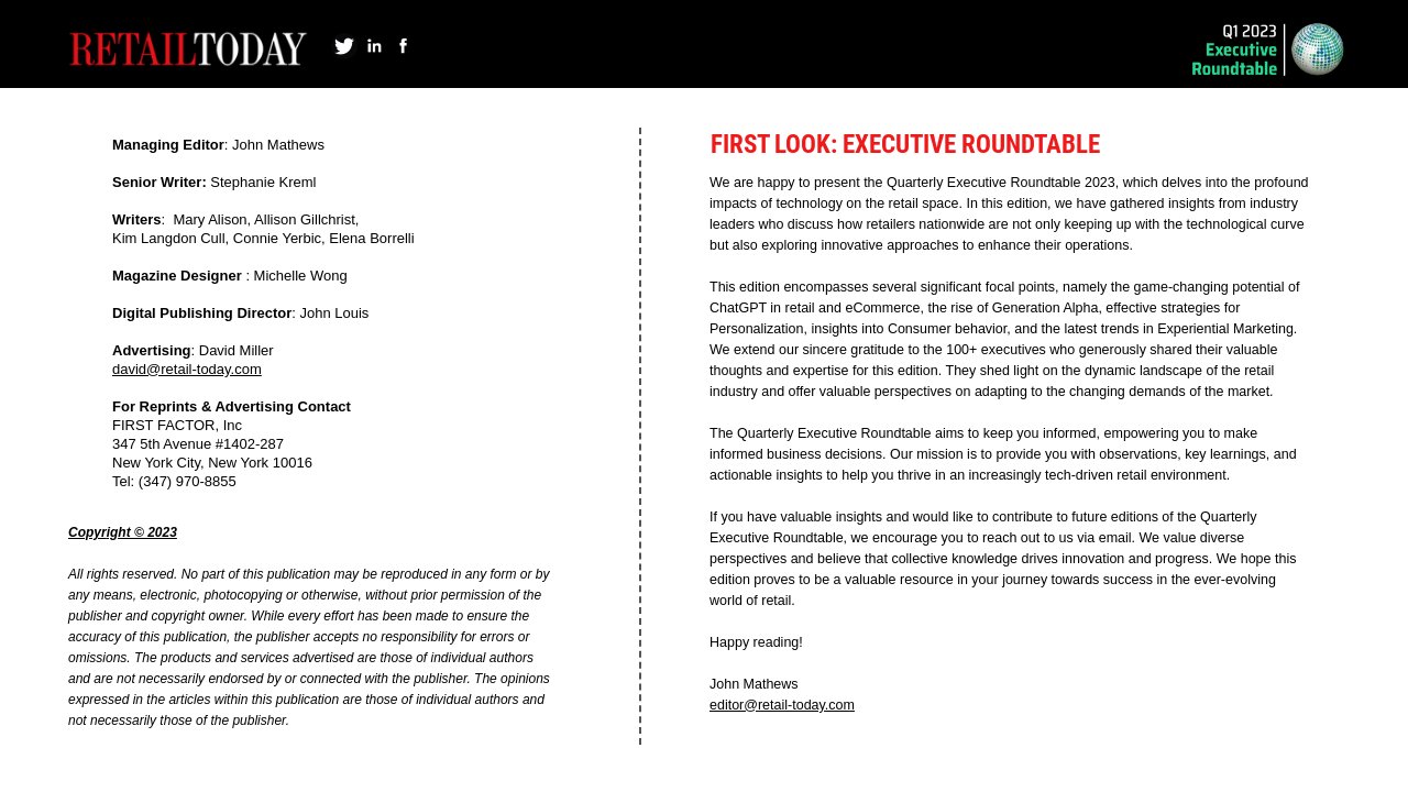 BNPL - Executive Roundtable: Q1 2023