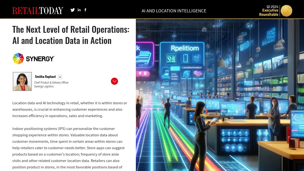 Synergy Logistics - Executive Roundtable: Q1 2024