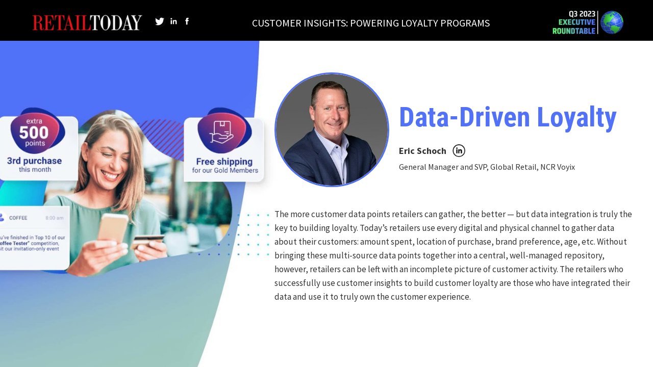 Data-Driven Loyalty - Executive Roundtable: Q3 2023