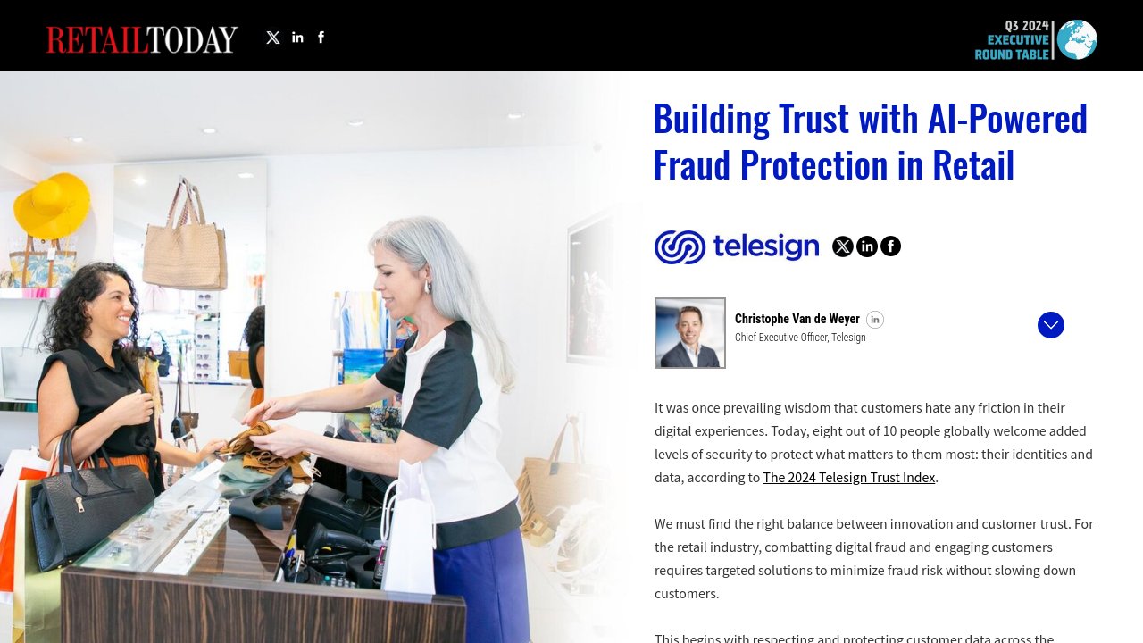 Telesign - Executive Roundtable Q3 2024