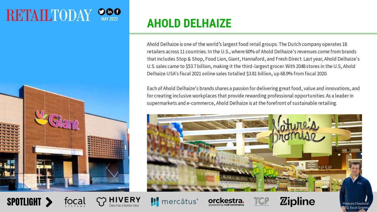 Ahold Delhaize - Grocery 2022
