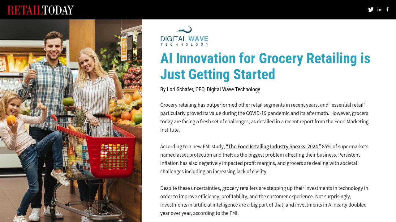 Digital Wave Technology - Grocery 2024
