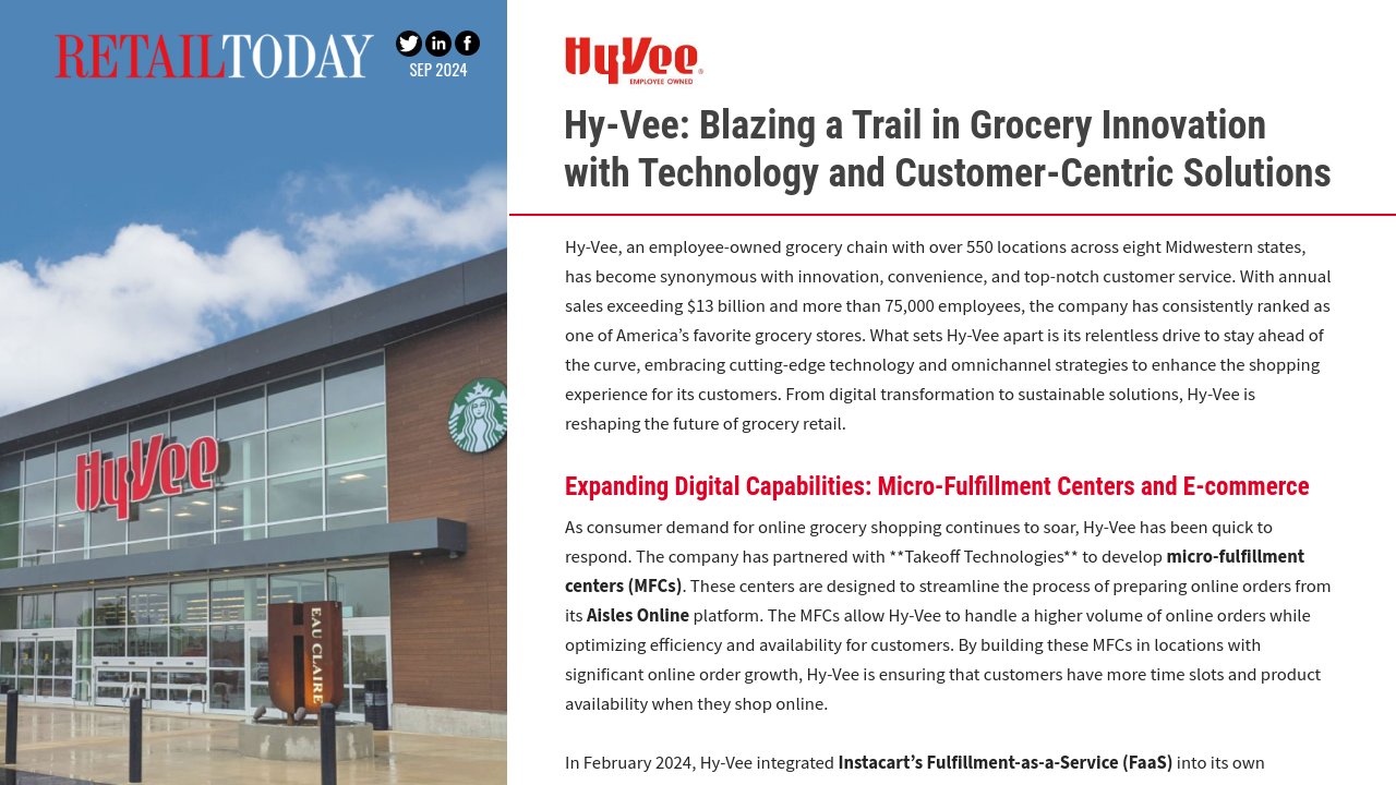 Hy-Vee - Grocery 2024