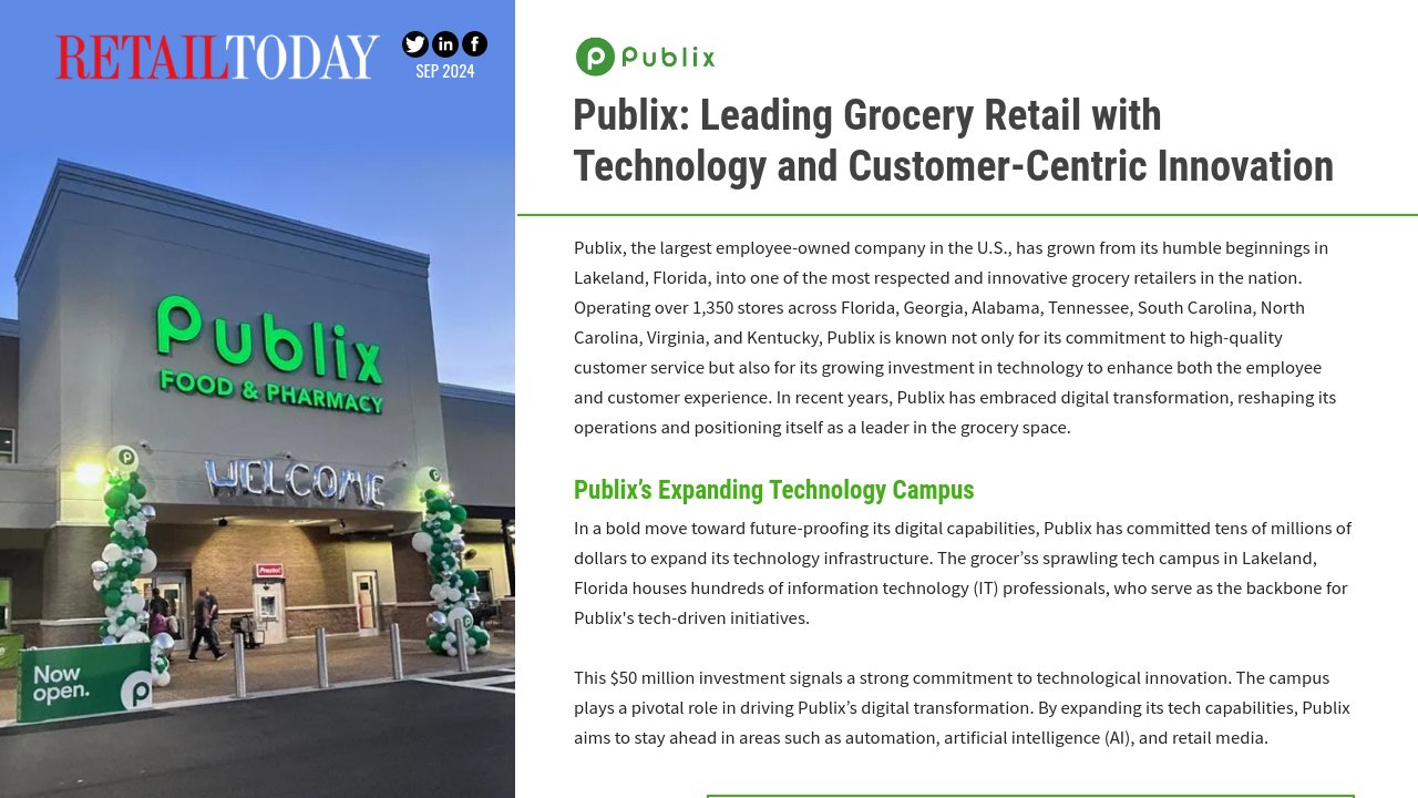 Ahold Delhaize USA - Grocery 2024