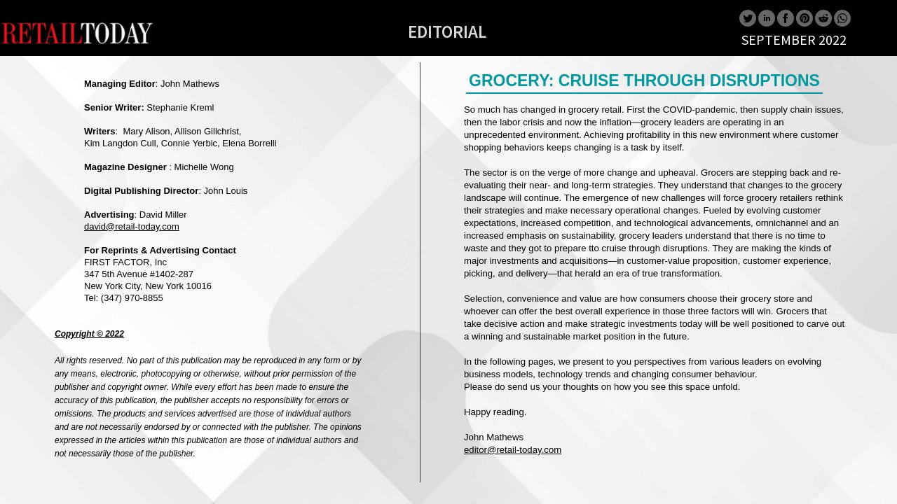 Best Practices for E-Grocery Implementation - Grocery September 2022