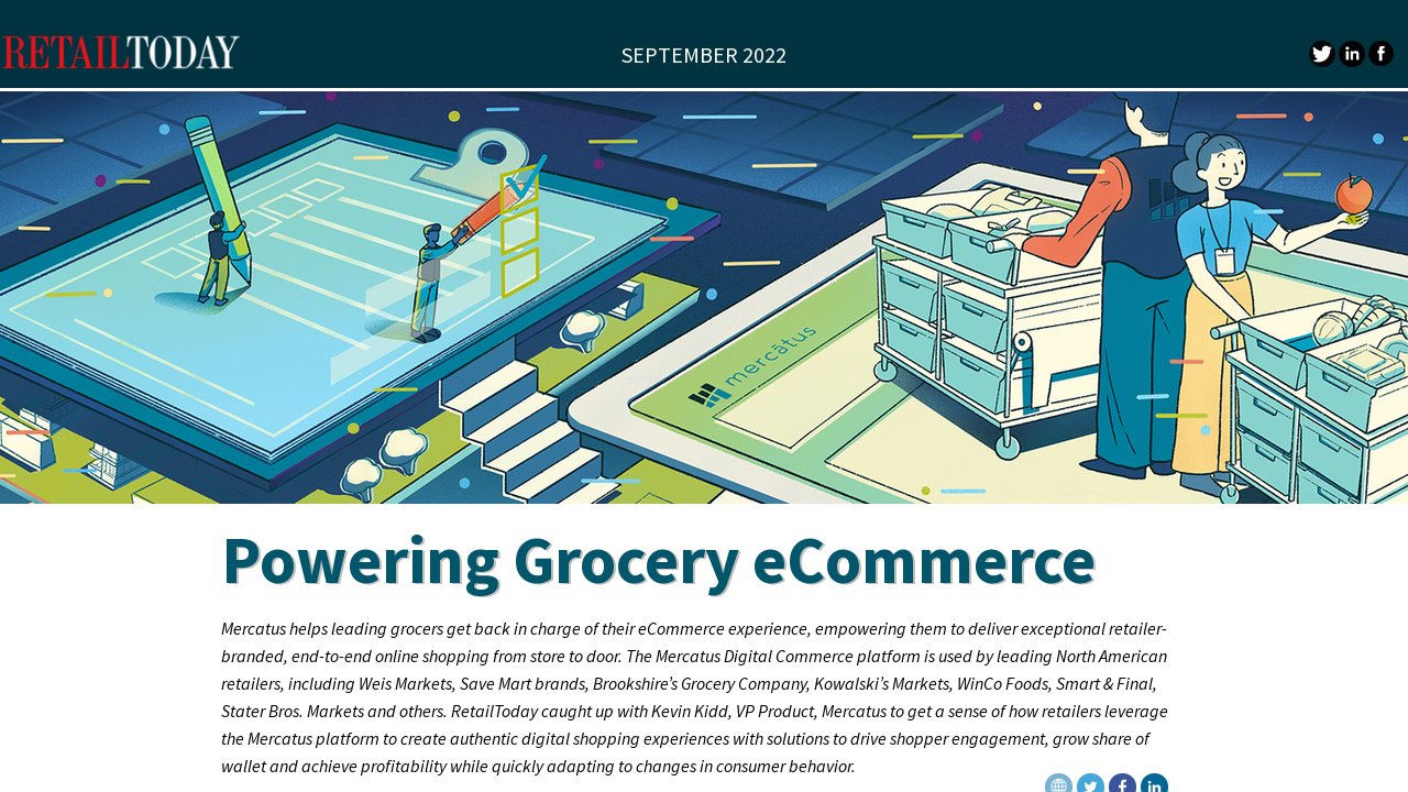 Order Fulfillment for Grocery eCommerce - Grocery September 2022