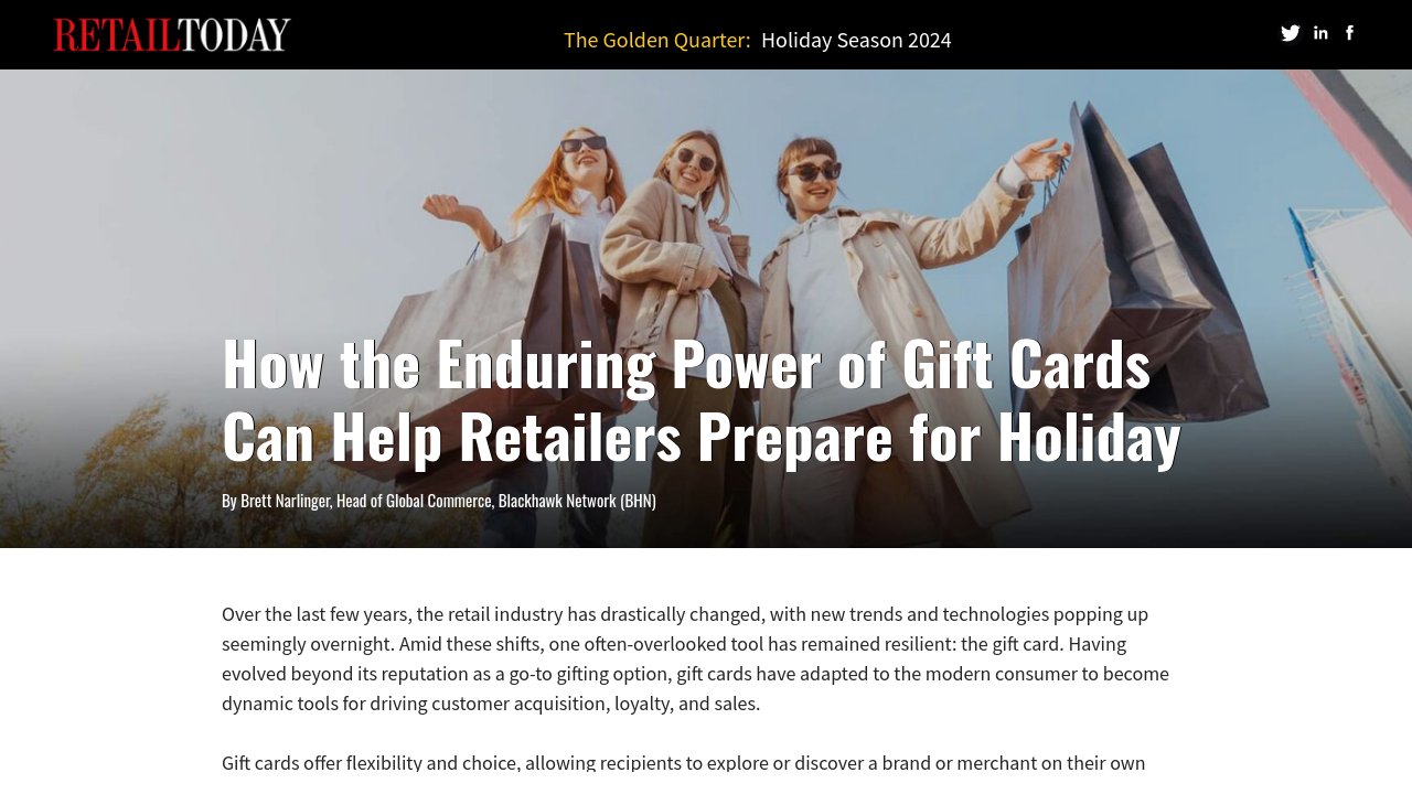 Blackhawk Network - Holiday Season 2024