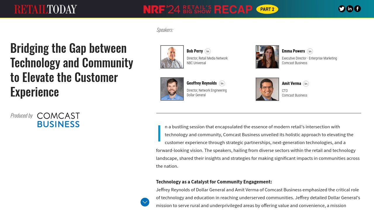 Comcast Business - NRF 2024 Part 2