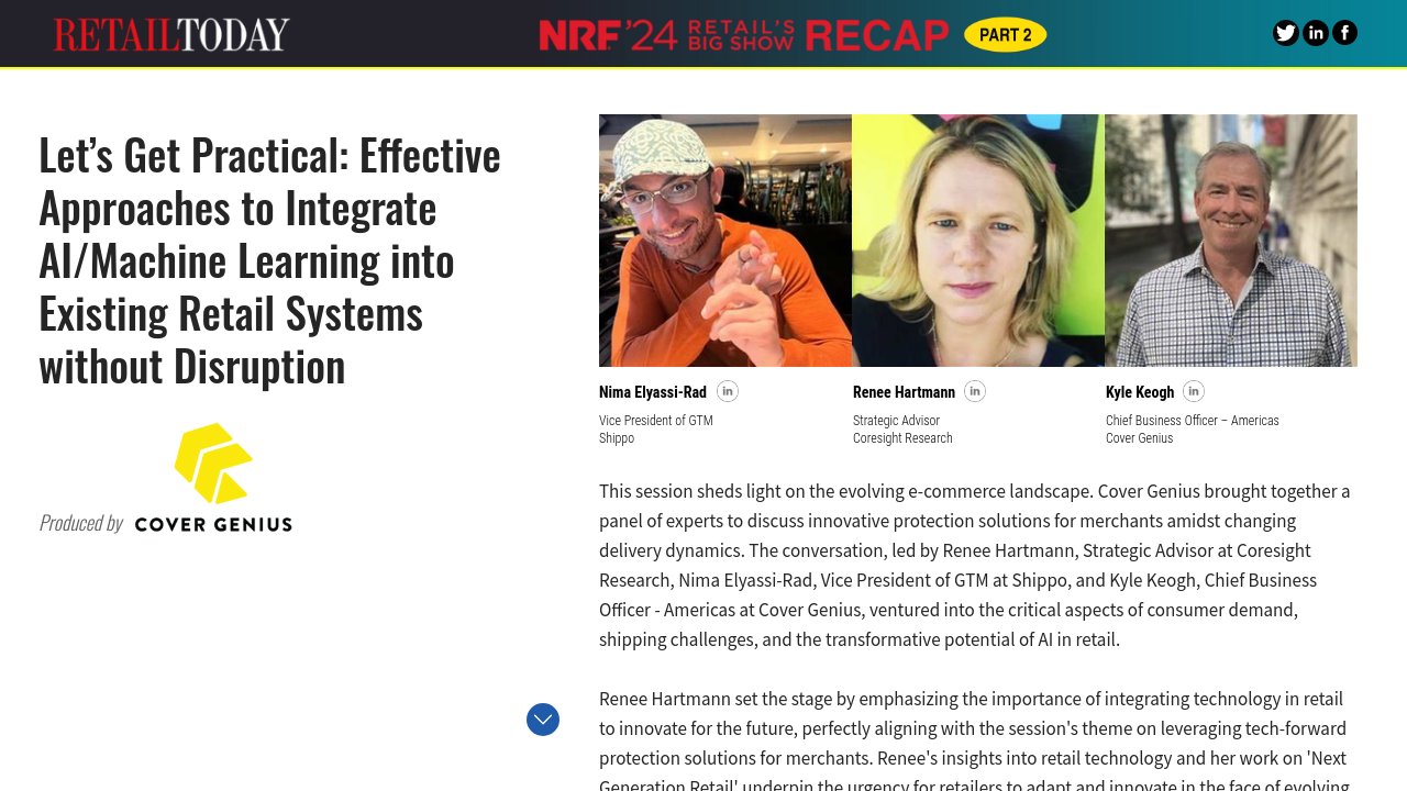 Cover Genius - NRF 2024 Part 2