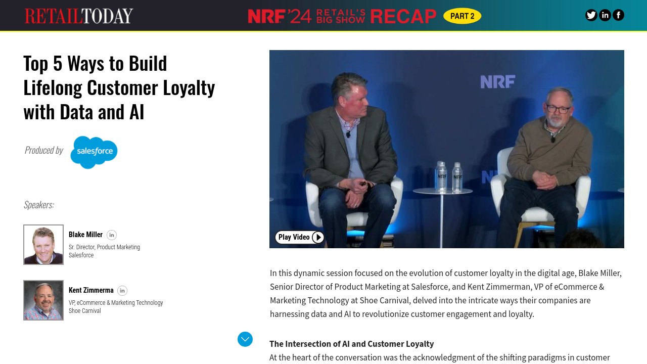 Salesforce - NRF 2024 Part 2