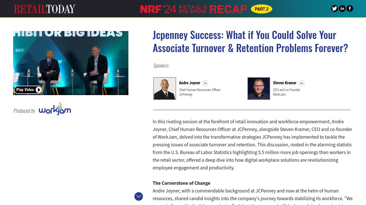 WorkJam - NRF 2024 Part 2