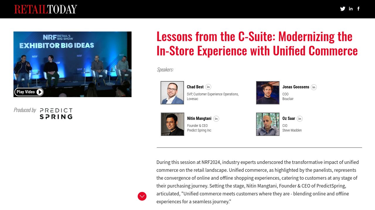 PredictSpring - Retail CX