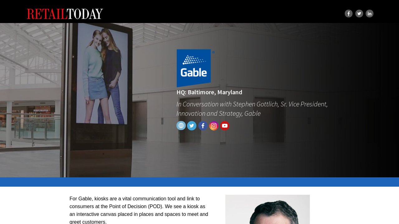 Gable - Retail Kiosk