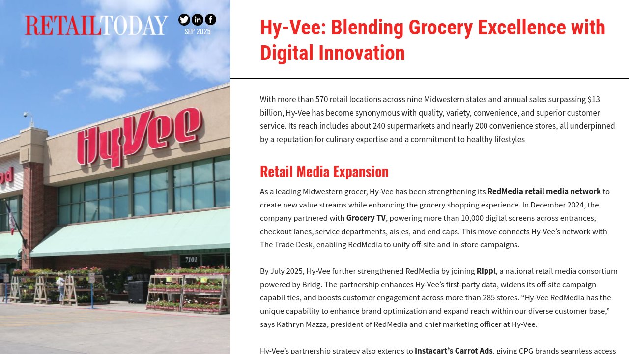 Hy-Vee - State of the Grocery Industry 2025