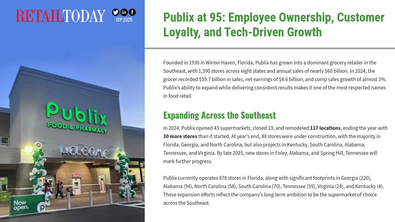 Grocery Trends - State of the Grocery Industry 2025