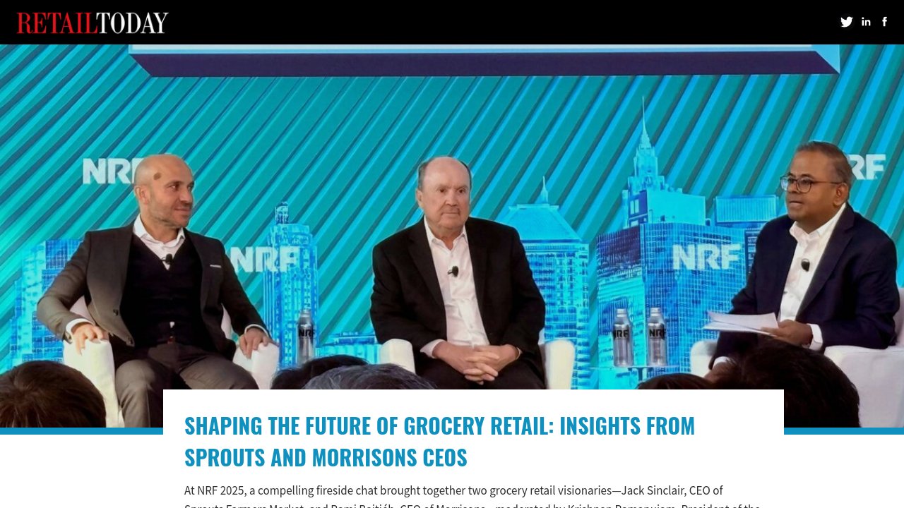 Sprouts and Morrisons - State of the Grocery Industry 2025