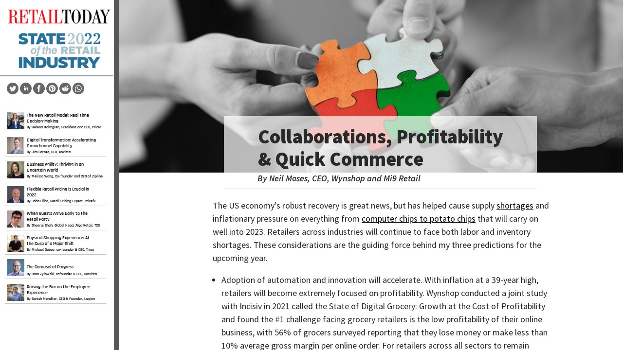 Collaborations, Profitability & Quick Commerce - State of the Retail ...