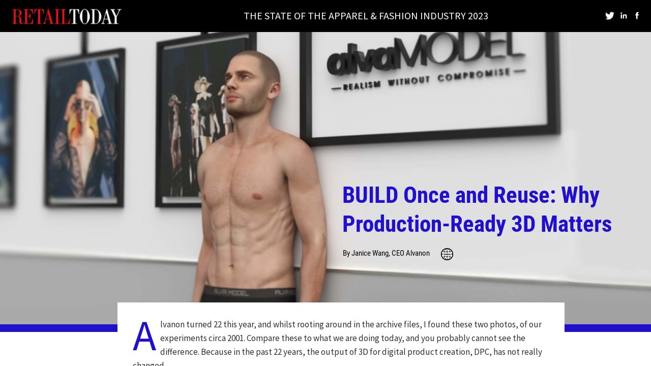 Alvanon - The State of the Apparel and Fashion Industry 2023