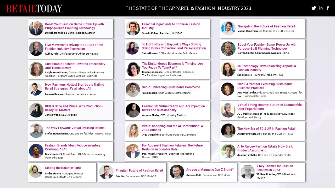 Perfitly - The State of the Apparel and Fashion Industry 2023