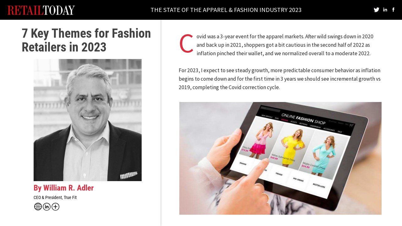 Perfitly - The State of the Apparel and Fashion Industry 2023
