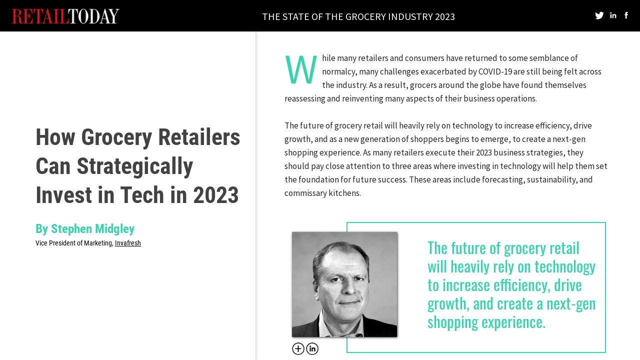 Invafresh - The State of The Grocery Industry 2023