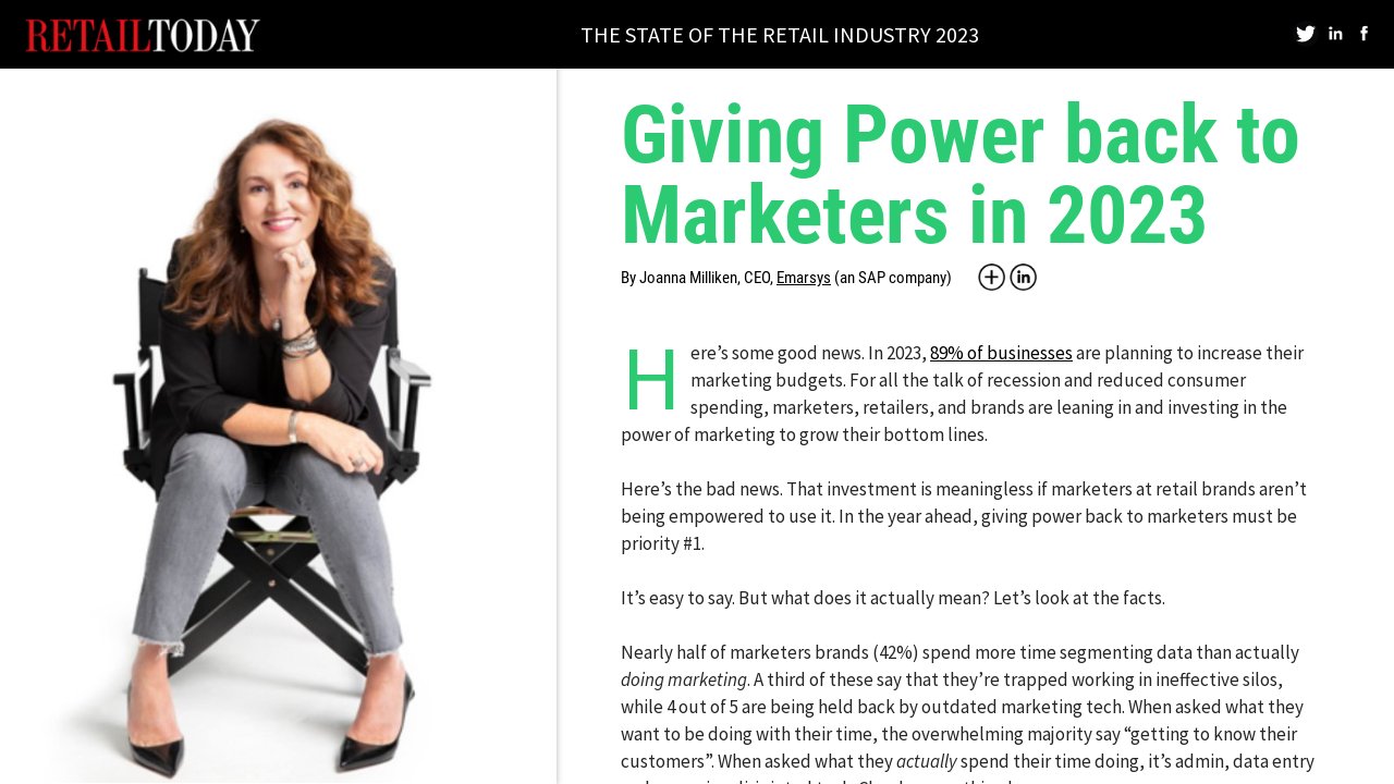 Inmar Intelligence - The State of the Retail Industry 2023