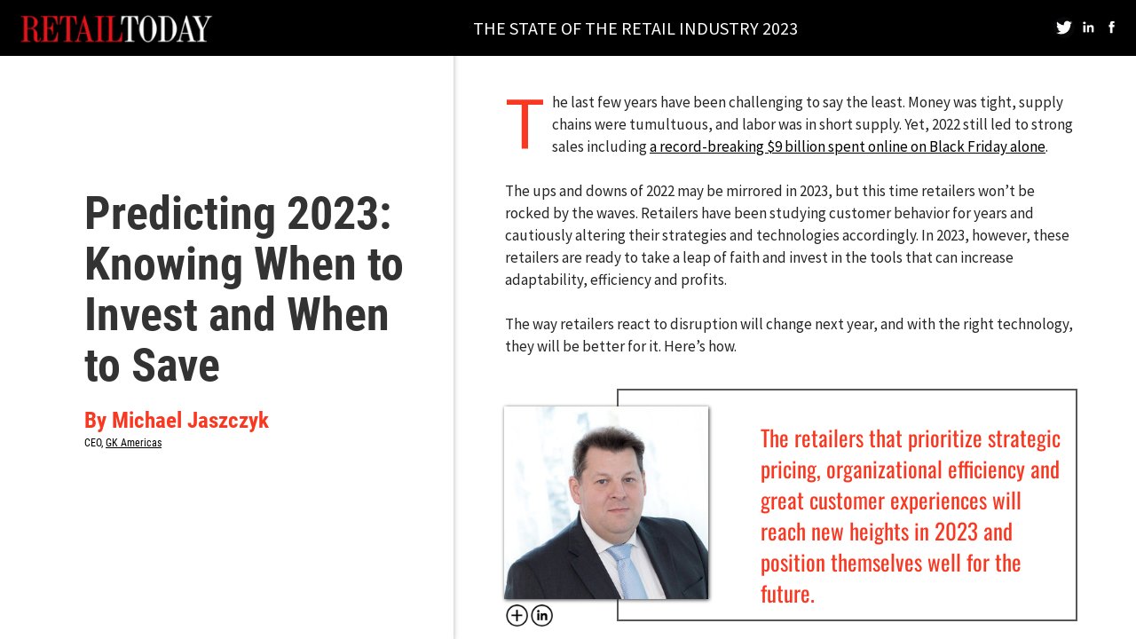 Inmar Intelligence - The State of the Retail Industry 2023