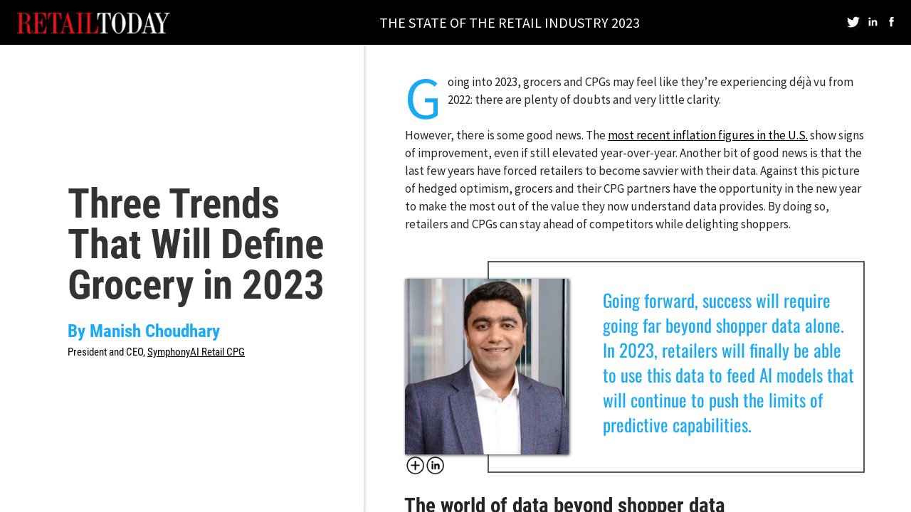 Inmar Intelligence - The State of the Retail Industry 2023