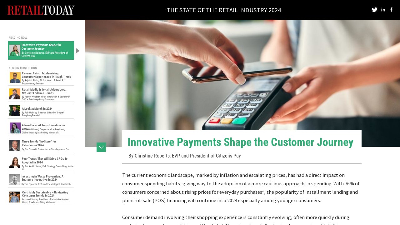 Citizens Pay - The State of the Retail Industry 2024