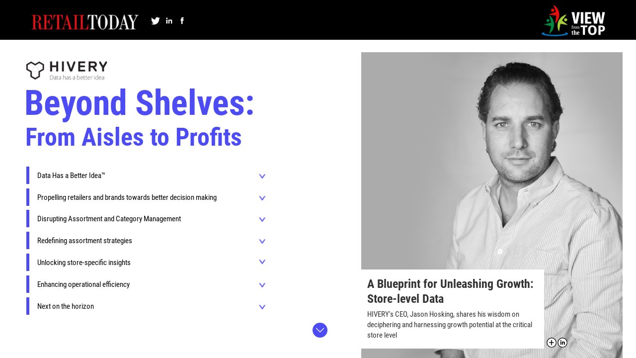 Hivery - View From The Top