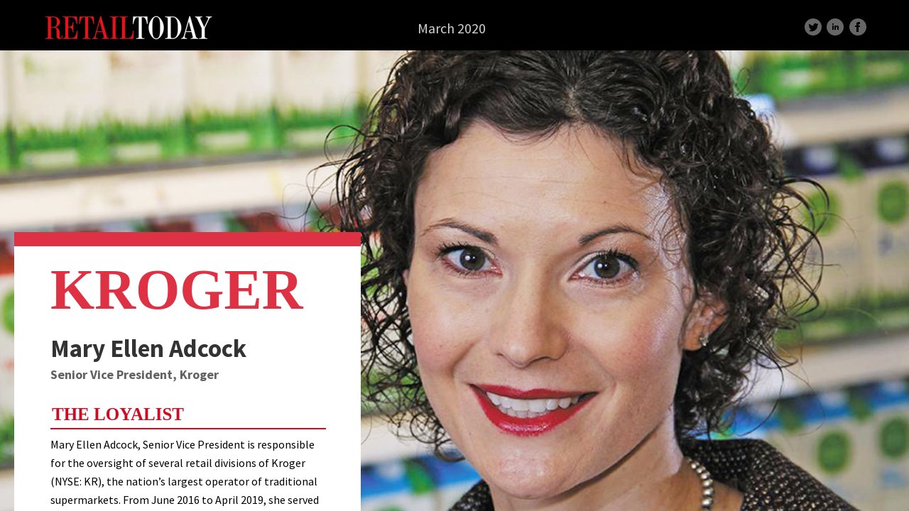 Mary Ellen Adcock - Women in Retail