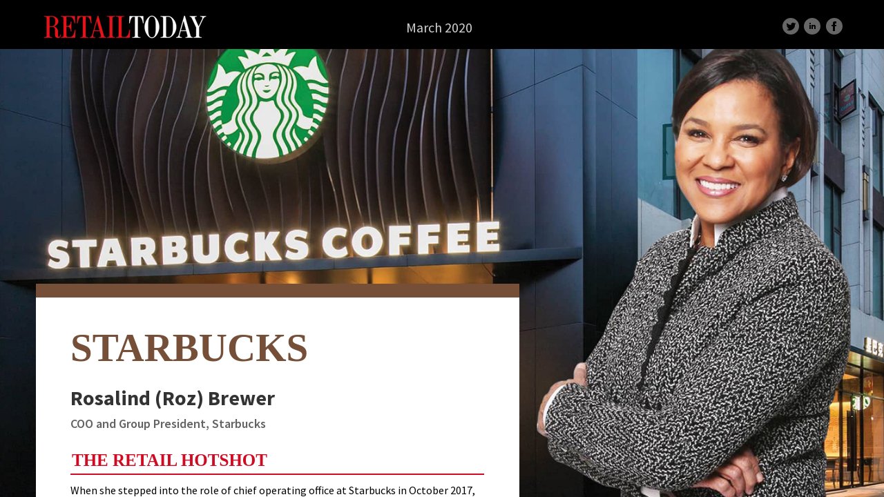 Rosalind (Roz) Brewer - Women in Retail