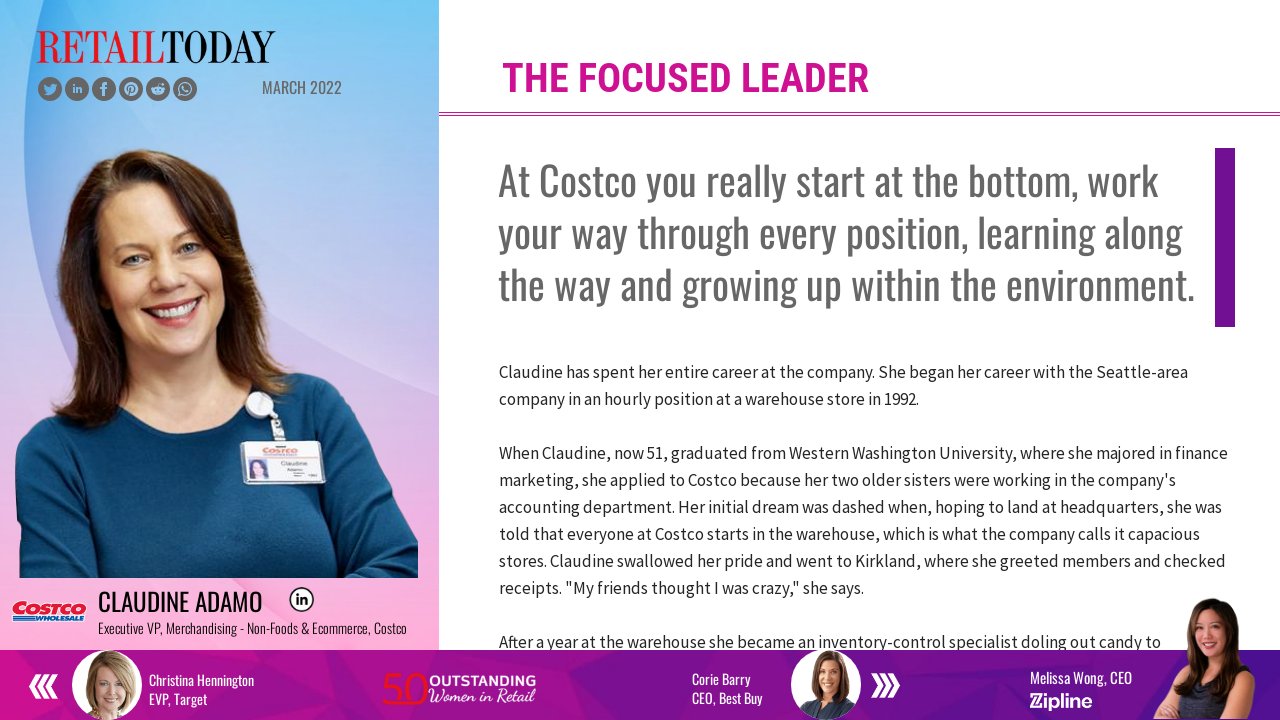Costco - Women In Retail 2022